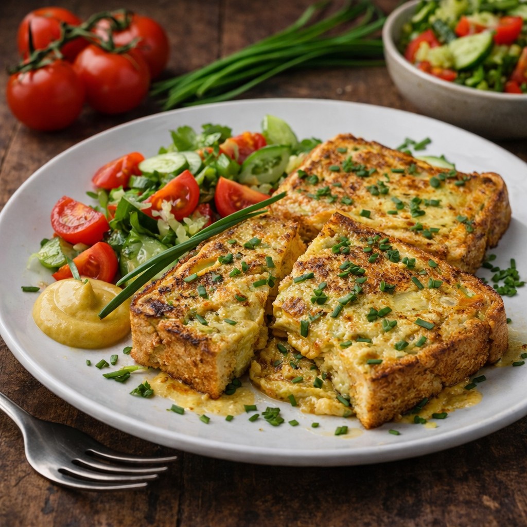 🍳 Chléb zapečený v omeletě | DIABOX.cz