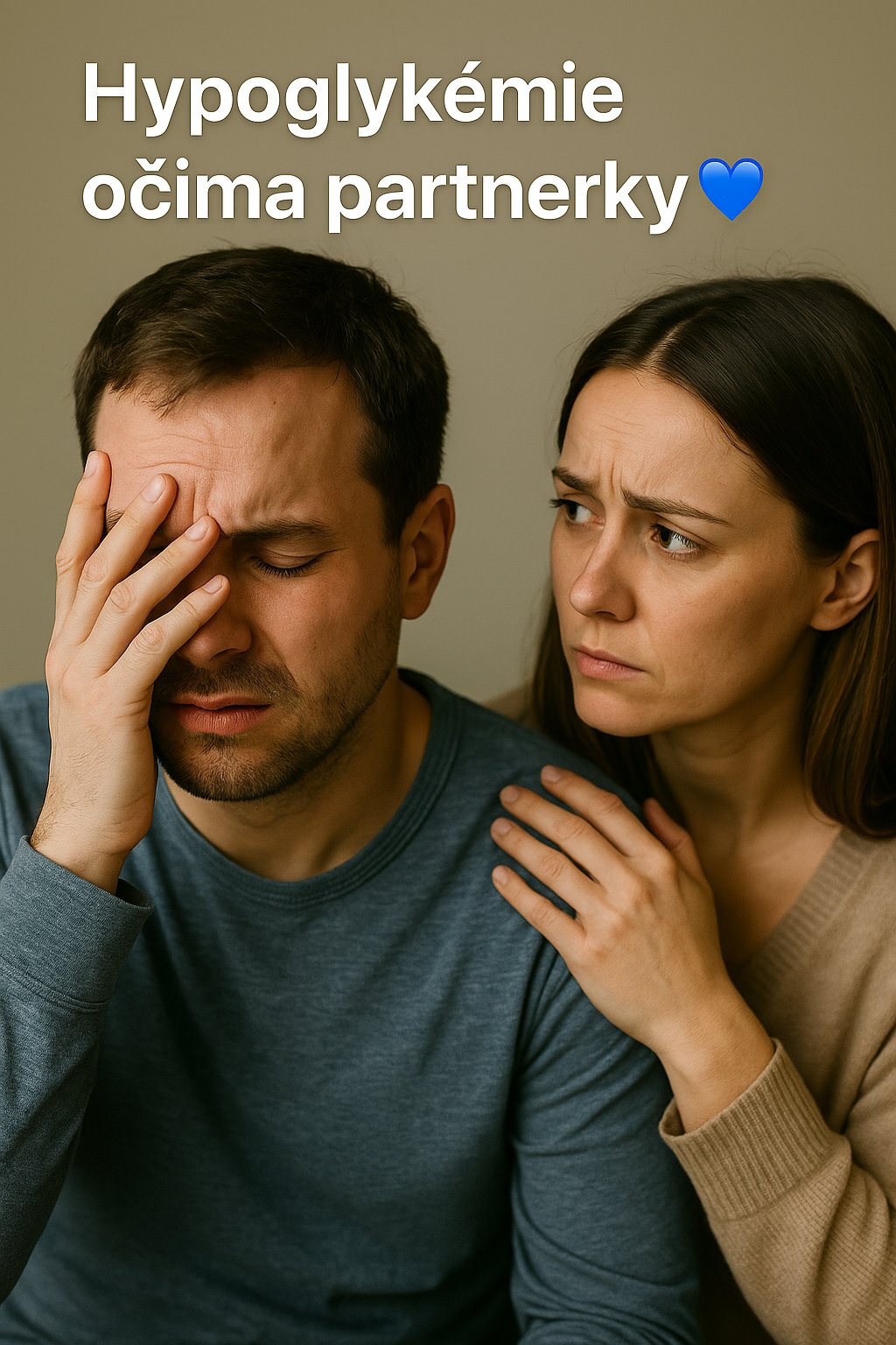 Jak jsem prožila Tomovu hypoglykémii – pohled partnerky 💙 | DIABOX.cz